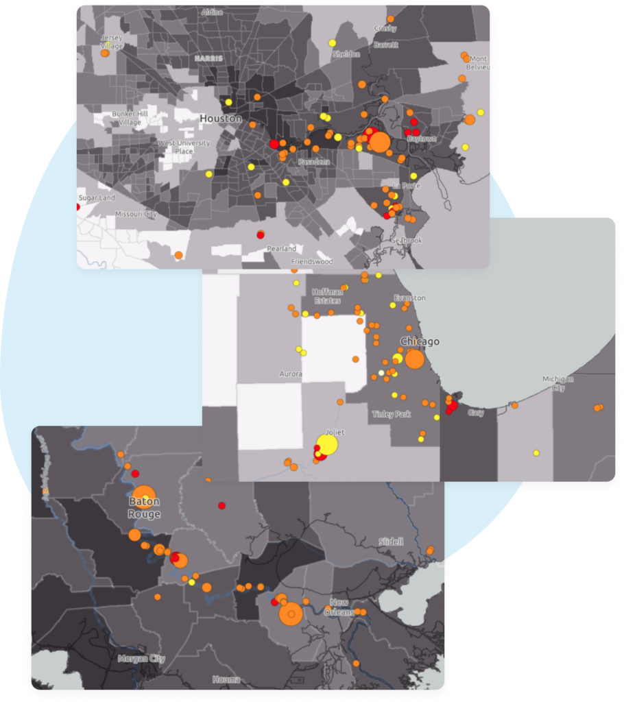 Chemical Action Map