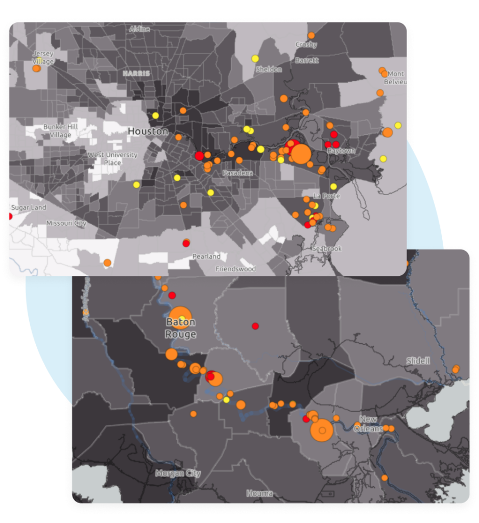 Chemical Exposure Action Map